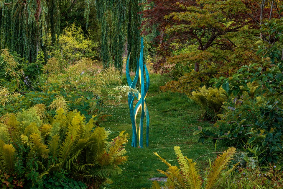 Copper Sculptures For Garden - David Harber UK