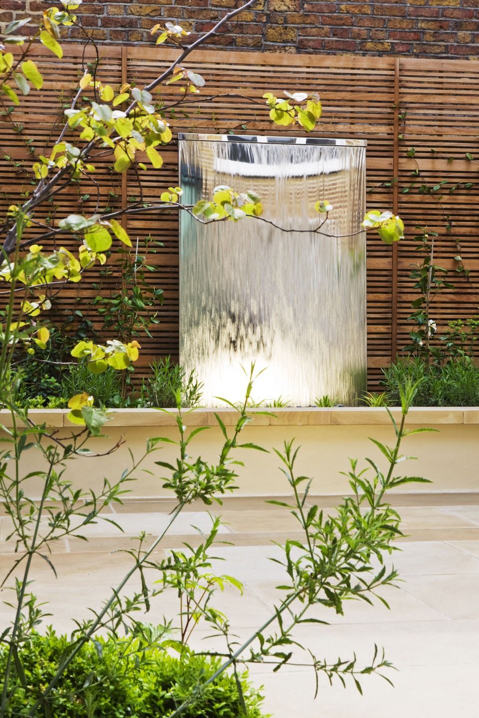 Contemporary Garden Water Walls - David Harber UK